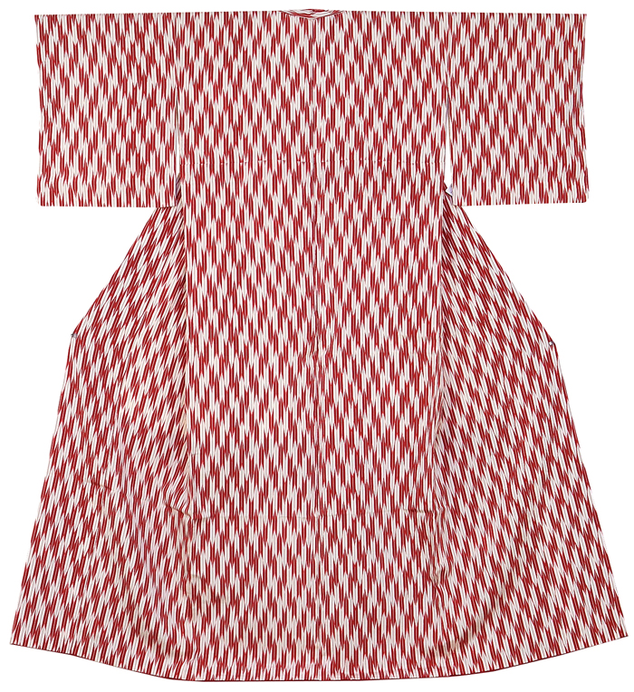 正絹お召着物の写真