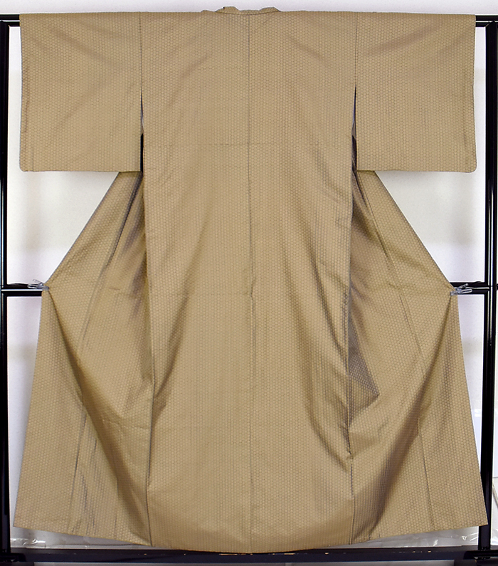 正絹お召着物の写真