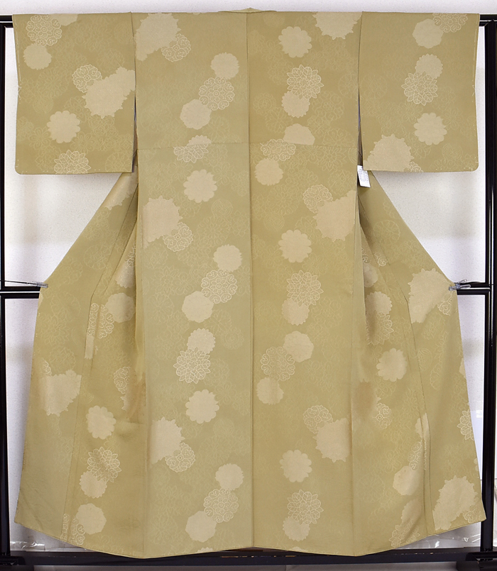 正絹お召着物の写真